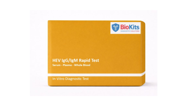 Biokits HEV IgG / IgM Rapid Test – 30 Test Pack – Biokits